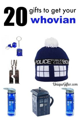 20 Gifts to get Your Whovian - Unique Gifter