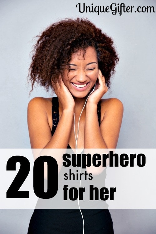 20 Superhero Shirts for Her - Unique Gifter