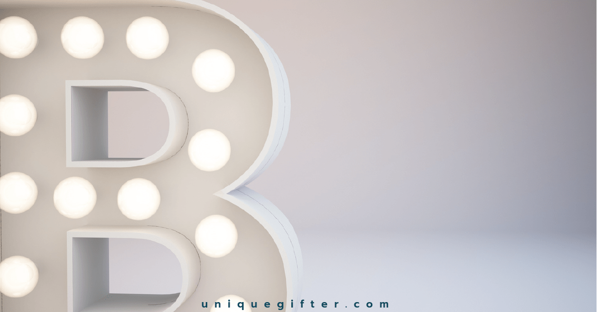Inventive Gift Ideas for the Letter B for Adults - Unique Gifter