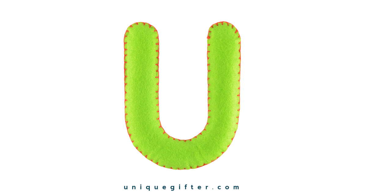 Gift Ideas for the Letter U for Adults - Unique Gifter