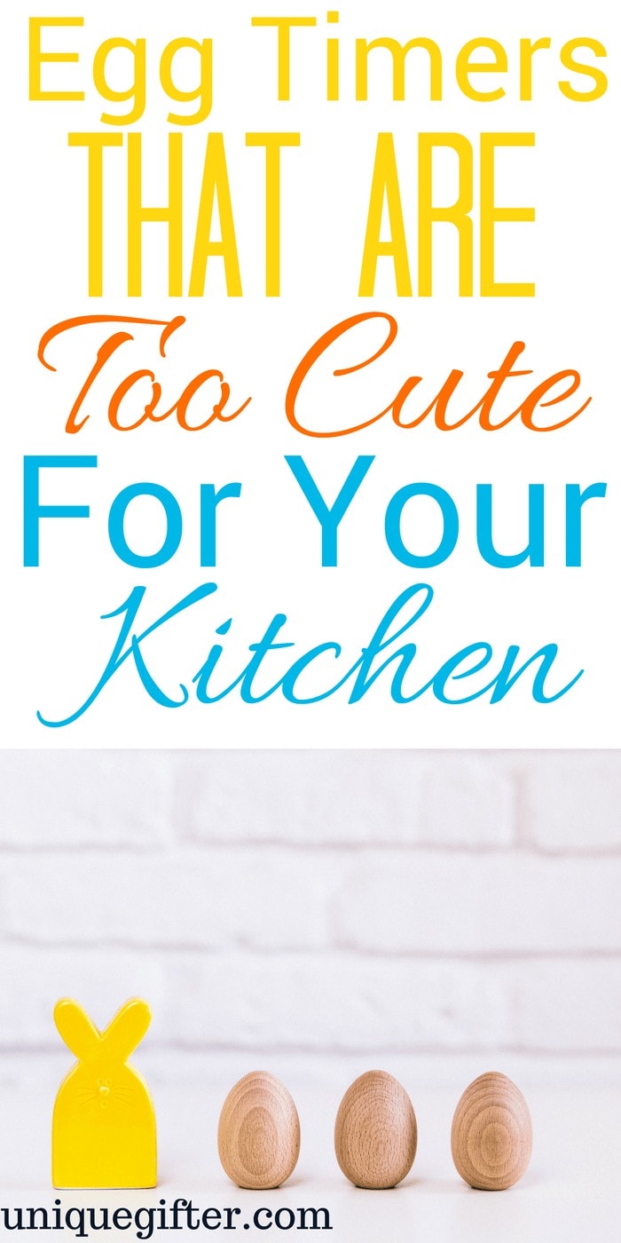 20 Egg Timers that Are Too Cute for Your Kitchen - Unique Gifter