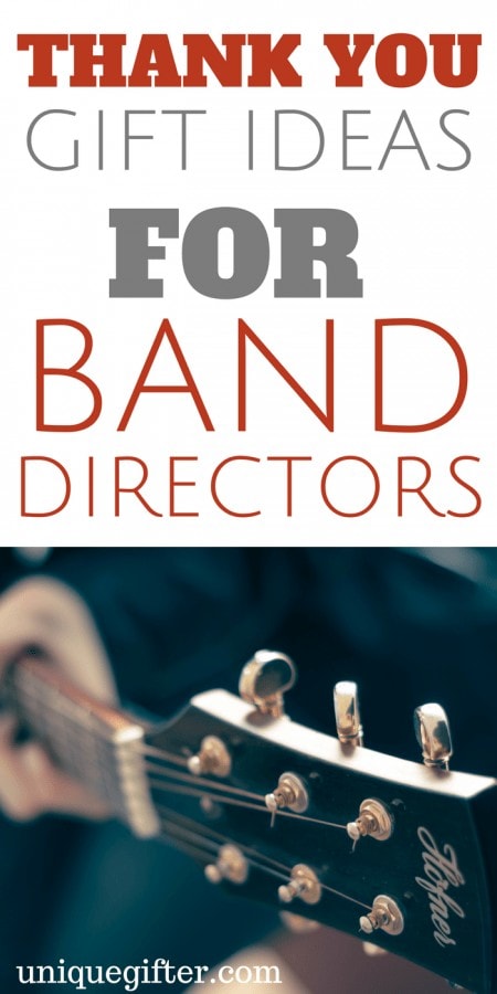20 Thank You Gift Ideas for Your Band Director - Unique Gifter