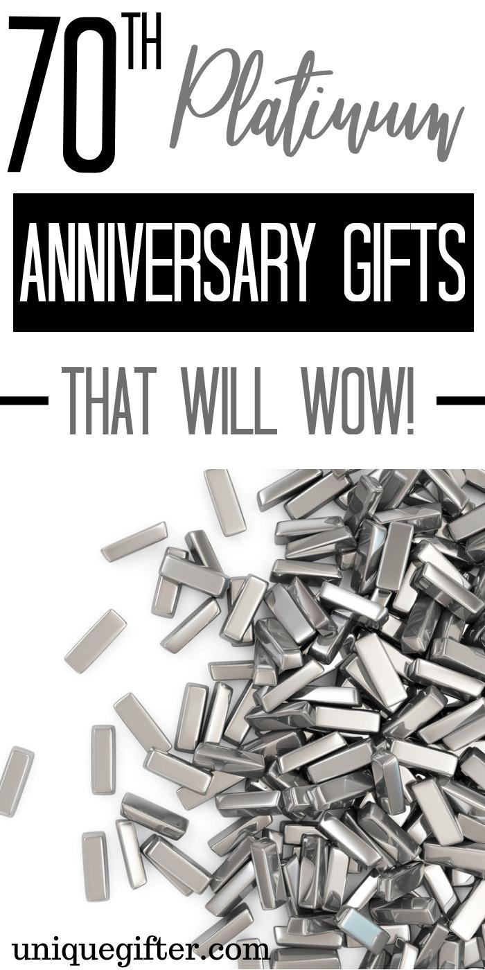 20 70th Platinum Anniversary Gift Ideas Unique Gifter