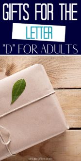 Gifts for the Letter “D” for Adults - Unique Gifter