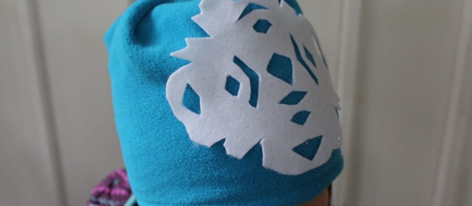 No Sew Snowflake Hat For Kids | Unique Gifter