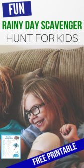 FREE Printable Rainy Day Scavenger Hunt | Unique Gifter