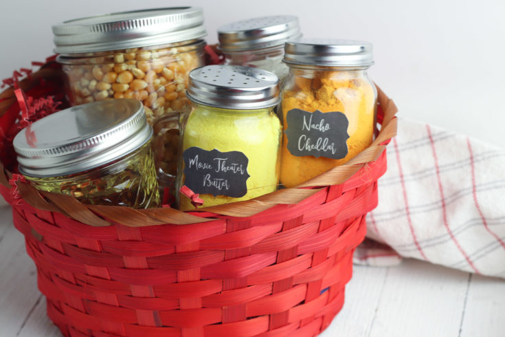 DIY Popcorn Gift Basket | Unique Gifter