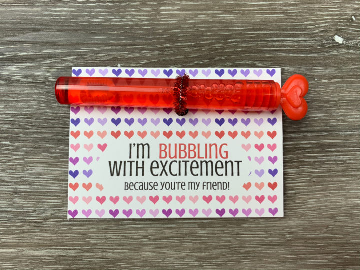 DIY Bubble Valentines - Unique Gifter
