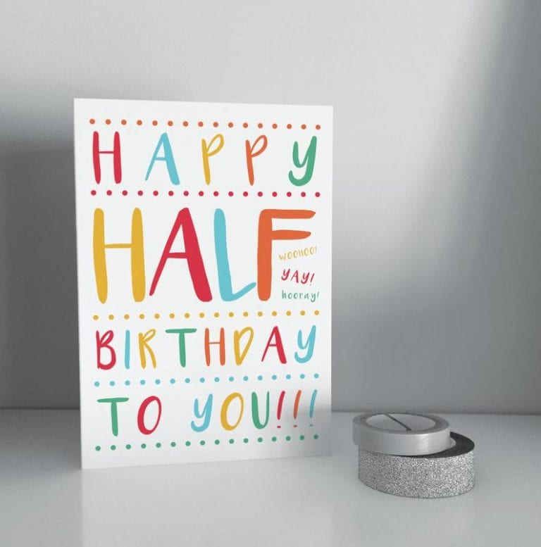 20 Best Half Birthday Gift Ideas - Unique Gifter