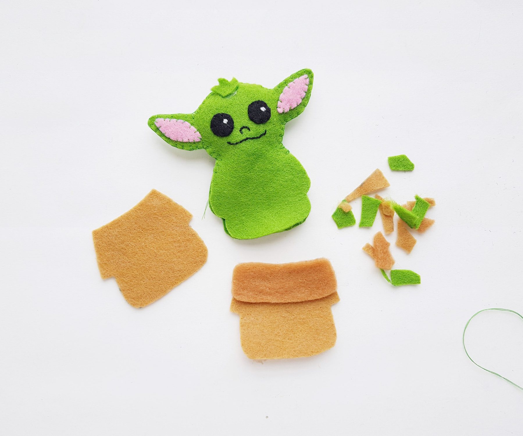The Cutest DIY Yoda Plushie - Unique Gifter