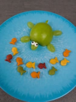 Healthy Sea Turtle Snack Idea for Kids - Unique Gifter