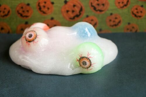 Eye Slime Halloween Craft for Kids - Unique Gifter