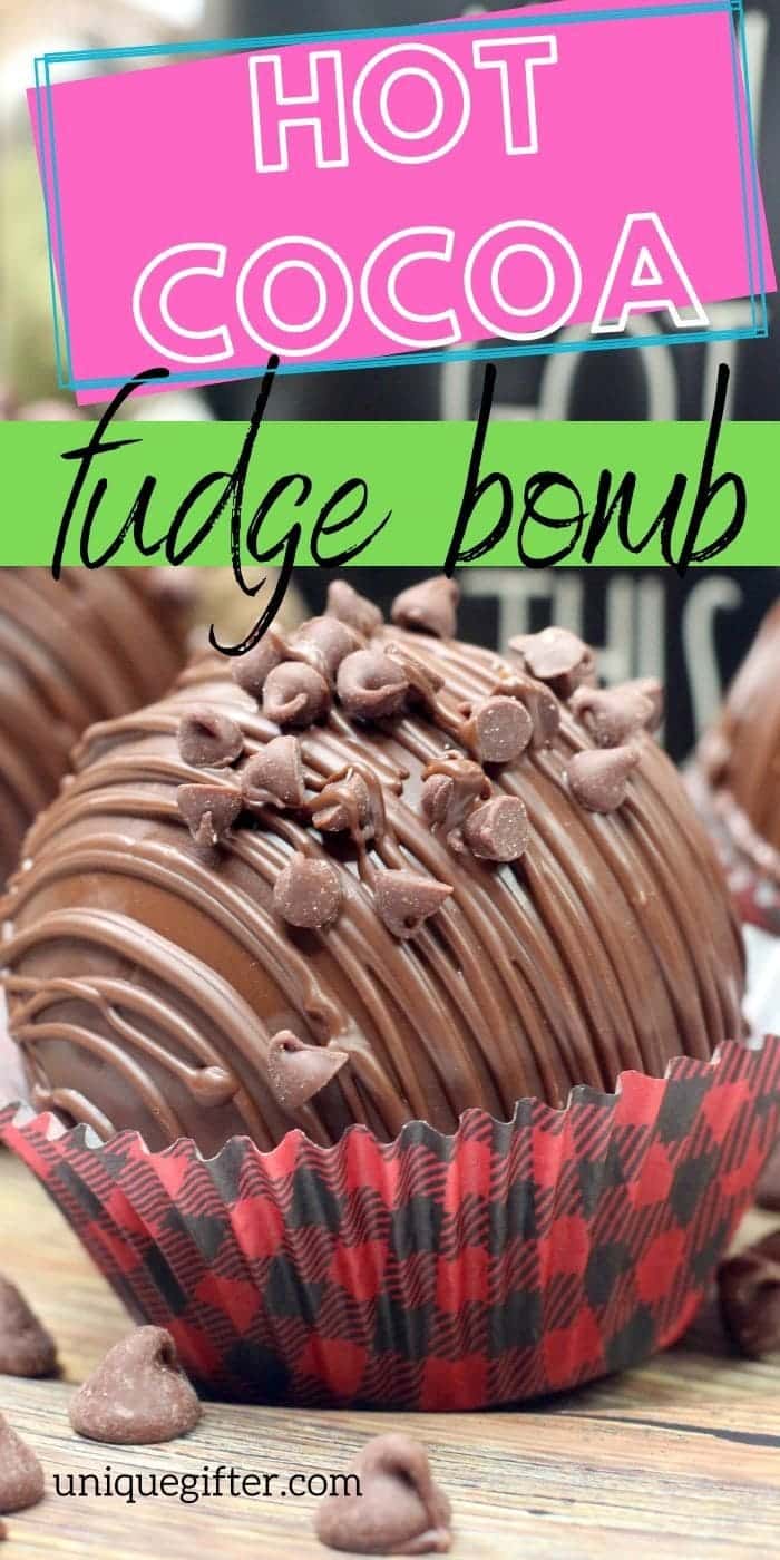 Chocolate Fudge Cocoa Bomb - Unique Gifter