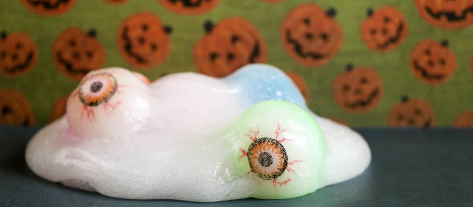 Eye Slime Halloween Craft for Kids - Unique Gifter