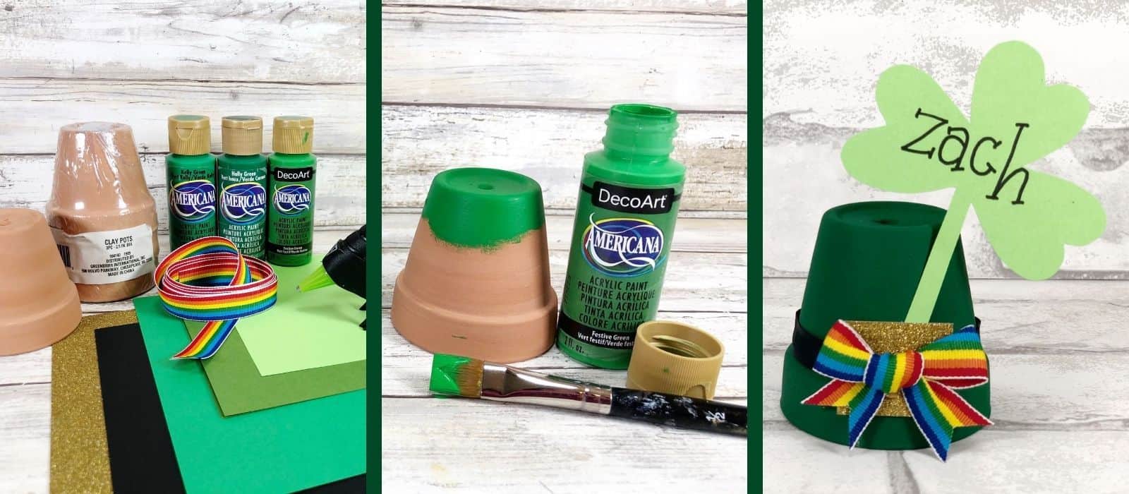 Dollar Store Clay Pot Leprechaun Hat Craft - Unique Gifter