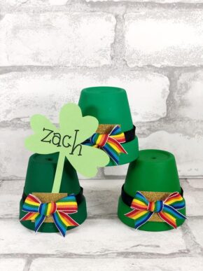 Dollar Store Clay Pot Leprechaun Hat Craft - Unique Gifter