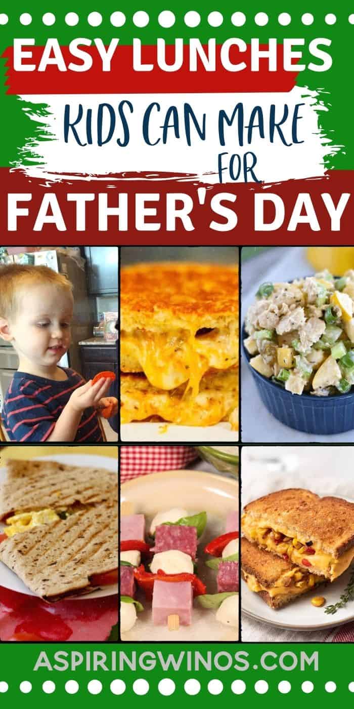Easy Lunches Kids can Make for Dad on Father's Day - Unique Gifter