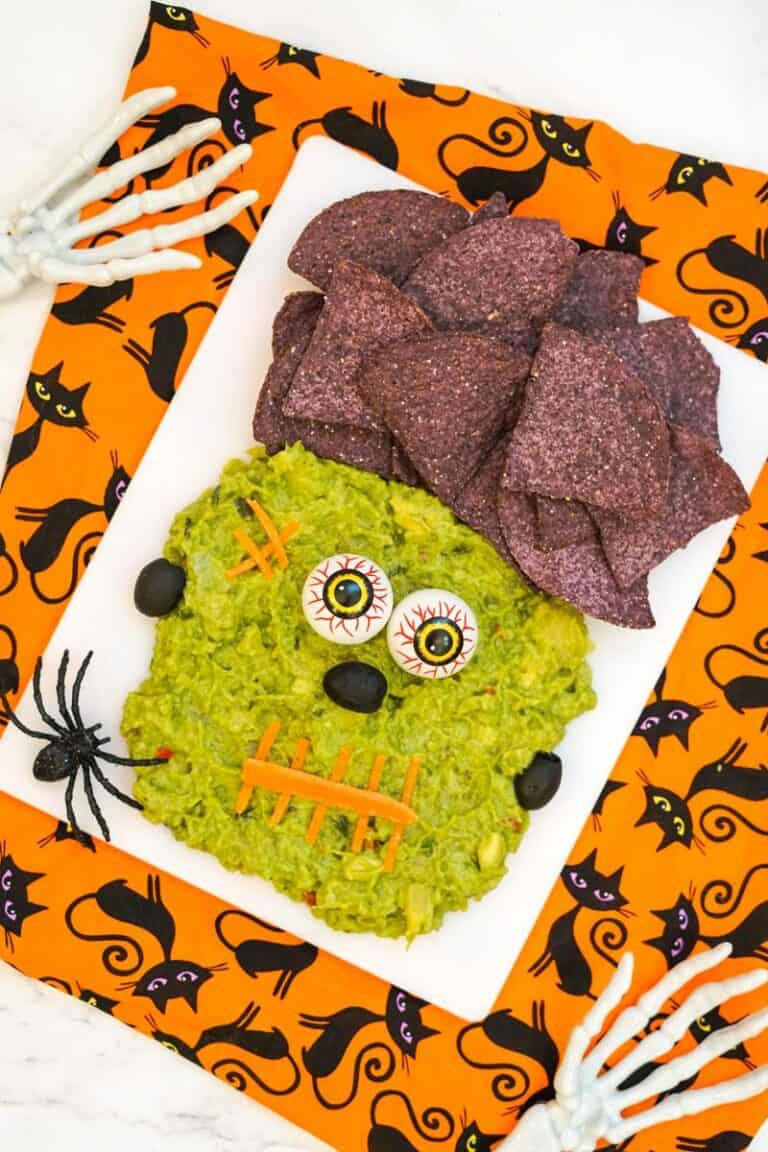 Frankenstein Guacamole Recipe - Unique Gifter