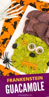Frankenstein Guacamole Recipe - Unique Gifter