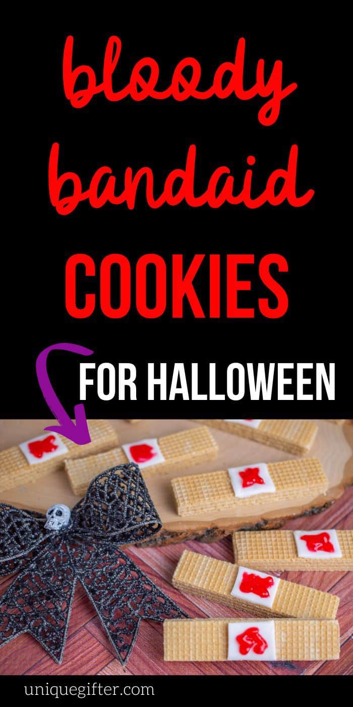 Bloody Bandaid Cookies - Unique Gifter