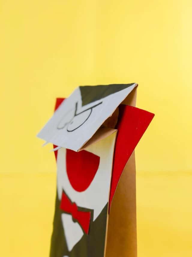 Dracula Paper Puppet Craft for Kids - Unique Gifter