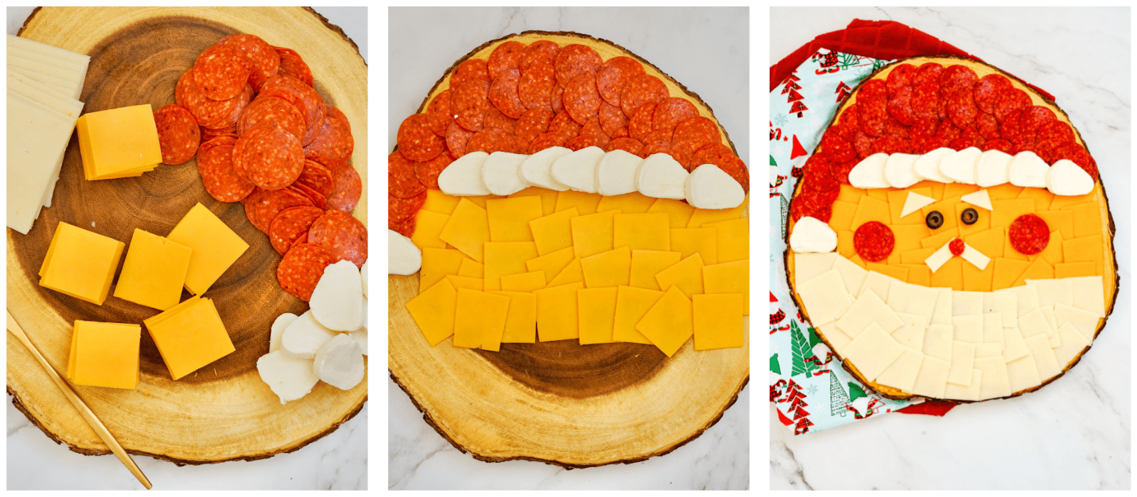 Smiling Santa Charcuterie Board - Unique Gifter