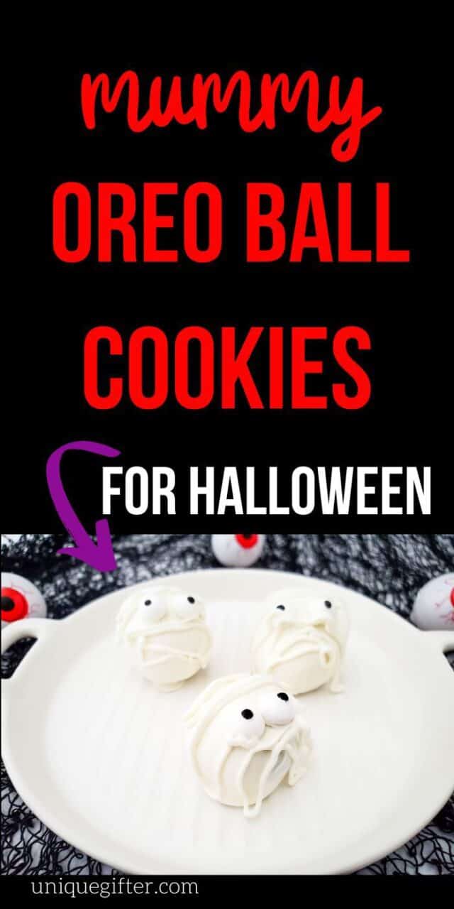 Mummy Oreo Balls Recipe - Unique Gifter