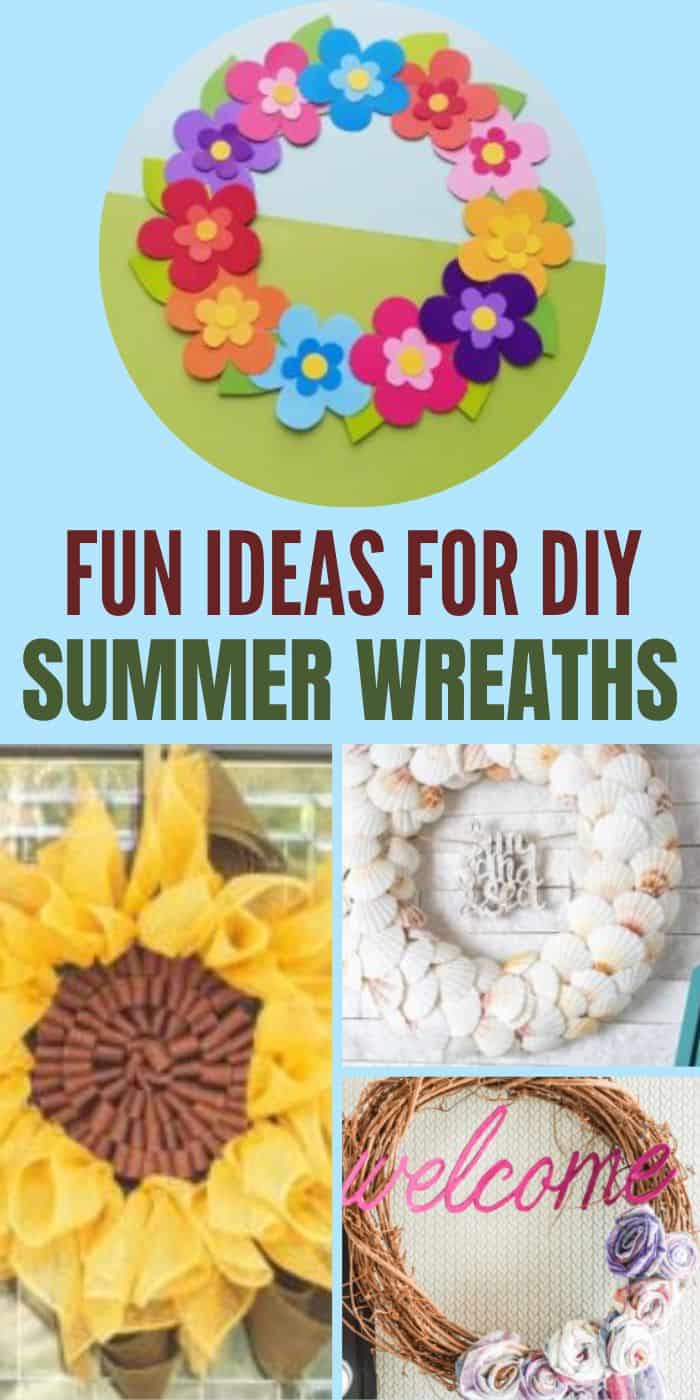Fun Ideas for DIY Summer Wreaths - Unique Gifter