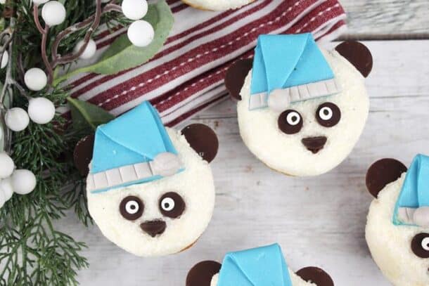 Adorable Sleepy Panda Cupcakes - Unique Gifter