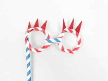 Paper Straw Patriotic Glasses Perfect For Kids - Unique Gifter