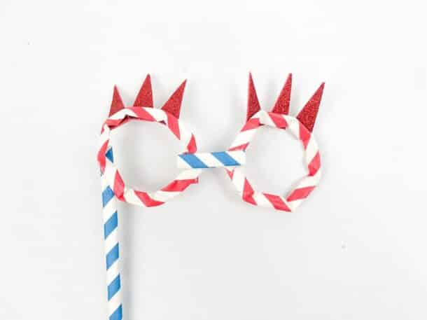 Paper Straw Patriotic Glasses Perfect For Kids - Unique Gifter
