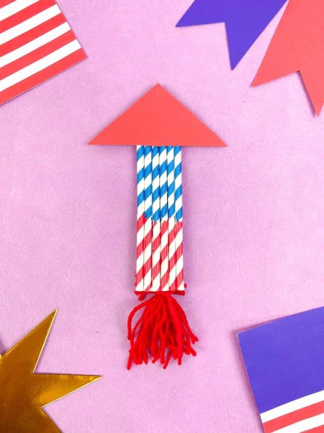 Easy Patriotic Rocket Craft: Perfect for Kids - Unique Gifter
