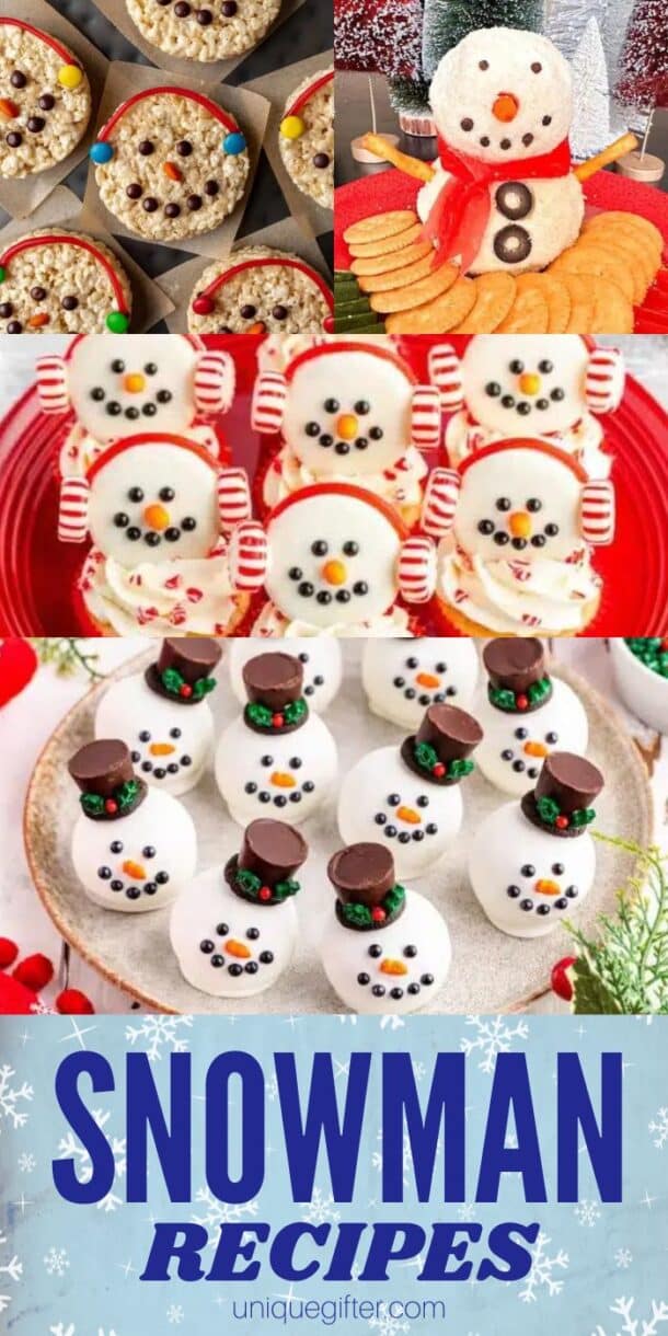 Snowman Recipes That are Perfect for Winter - Unique Gifter