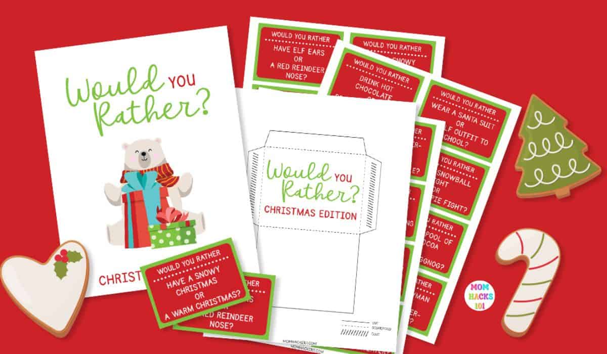 Printable Christmas Games and Activities for Kids - Unique Gifter