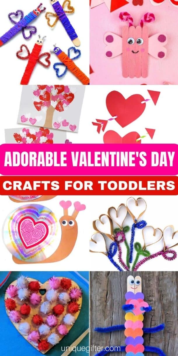 Adorable Valentine's Day Crafts for Toddlers - Unique Gifter
