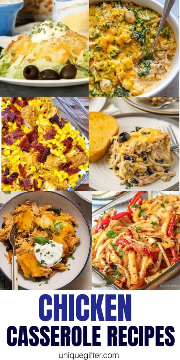 Chicken Casserole Recipes - Unique Gifter